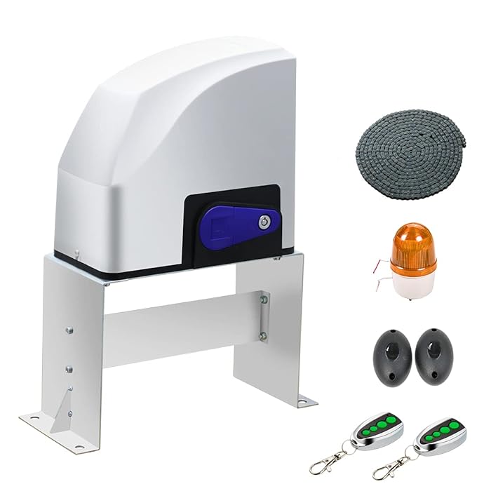 Buy TOPENS CK500 Automatic Sliding Gate Opener Heavy Duty Chain Drive ...