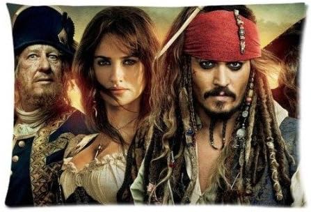 Amazon.com: Chic Eden Pirates of the Caribbean Jake Throw Pillow Cases ...