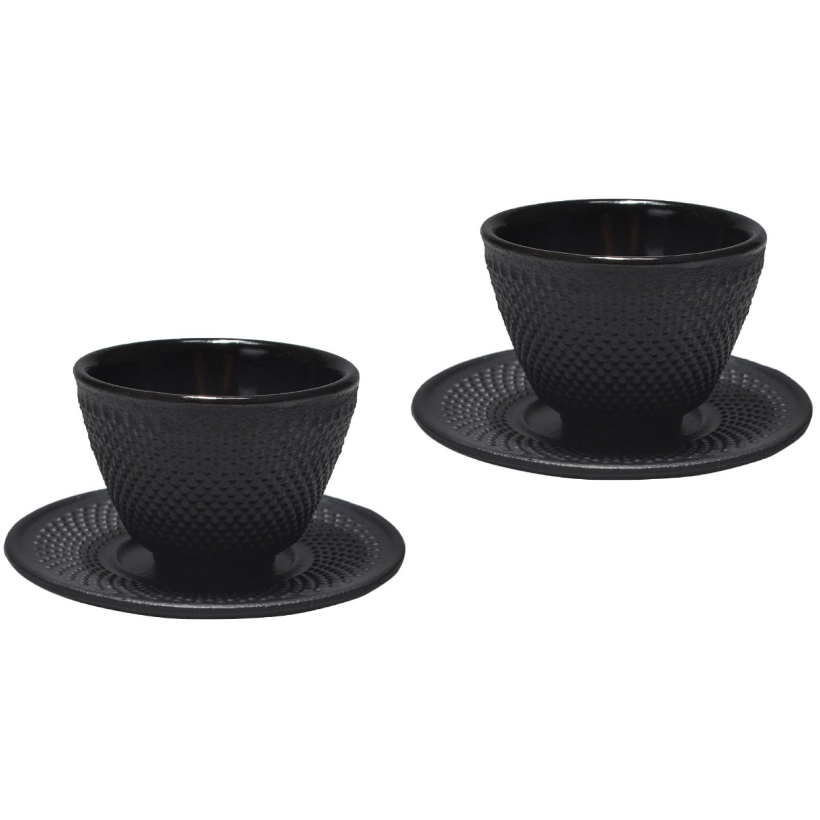 Amazon.com | 2 Sets Iron Tea Cup Coaster Reserve Teacup Cast Iron Tea ...