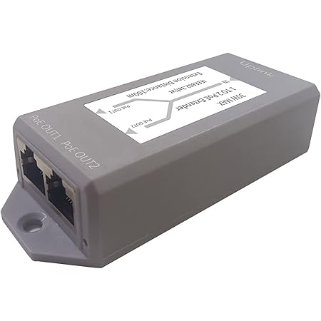 Amazon.com: 2 Port PoE Extender PoE+ Repeater 100Meters(328 ft ...