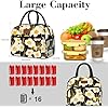 Amazon.com: Coobiiya Lunch Bag Women, Daffodil Lunch Bag for Women Adult, Small Leakproof Cute ...