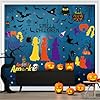 Amazon.com: Whaline 9 Sheets Halloween Witch Stickers - Crazy Witches ...