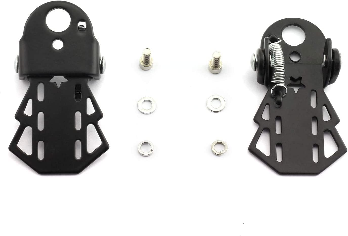 Amazon.com : TAODAN 1 Pair Bike Metal Rear Pedals MTB Folding Footrests ...