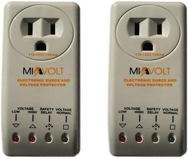 Amazon.com: 2-Pack Refrigerator 1800W Voltage Brownout Appliance Surge ...