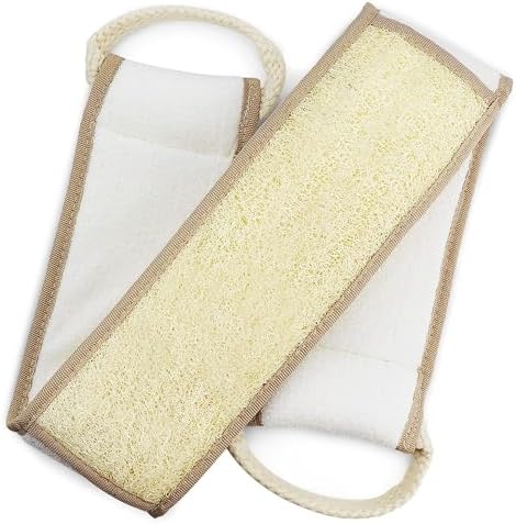 Amazon.com: Miw Piw Natural Loofah Exfoliating Body Scrubber, Loofah ...
