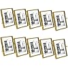 Amazon.com - Isaac Jacobs 2x3 (10-Pack), Antique Gold, Vintage Style ...
