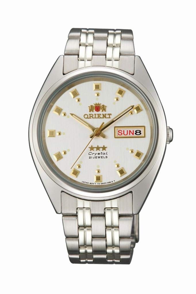 Amazon.com: Orient Tri Star Automatic Silver Dial Men's Watch ...