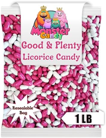 Amazon.com : Good and Plenty Candy - 1 lb - Licorice Candy Bulk - Black ...