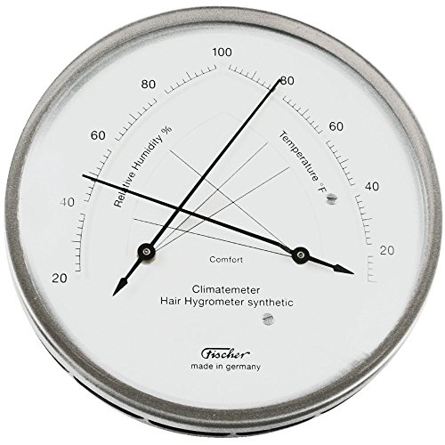 Ambient Weather Fischer Instruments 146-01 Stainless Steel Traditional ...