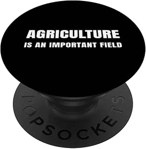 Amazon.com: Agriculture Is An Important Field Farming Pun Farmer Joke ...