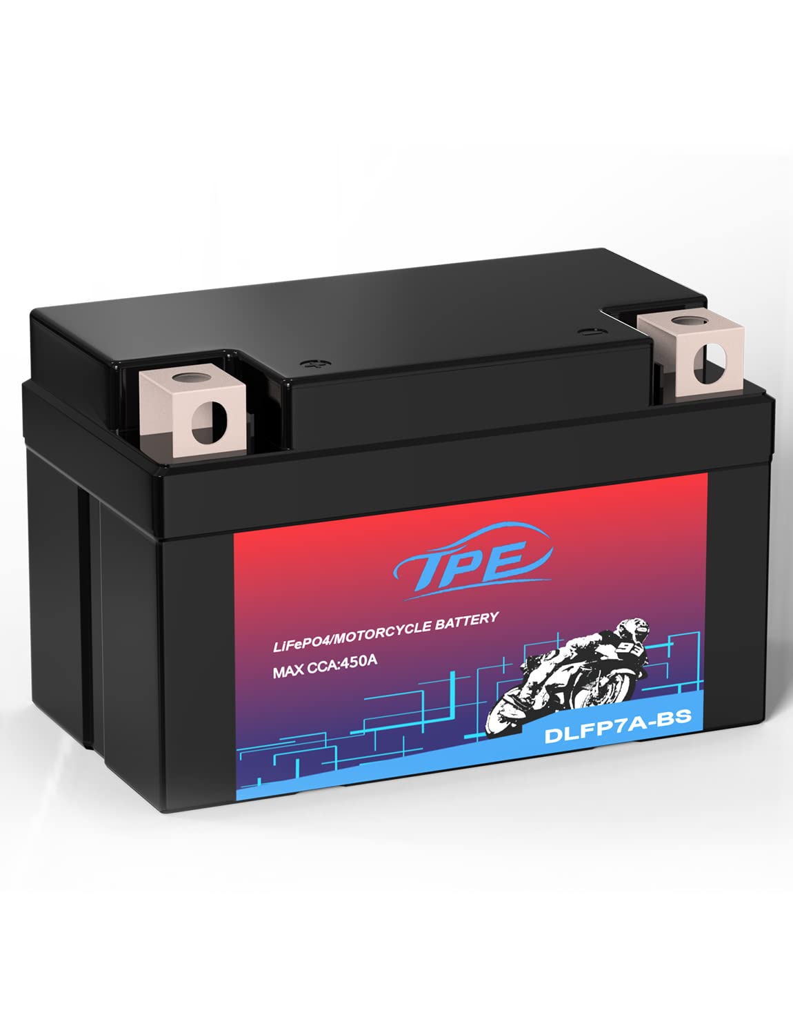 Amazon.com: TPE Lithium Motorcycle Scooter Battery LiFePO4 Engine Start ...
