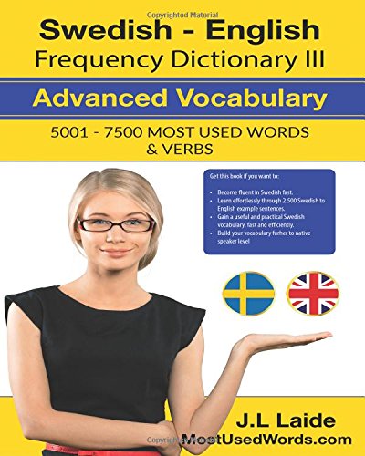 Swedish English Frequency Dictionary III Advanced Vocabulary: 5001 ...