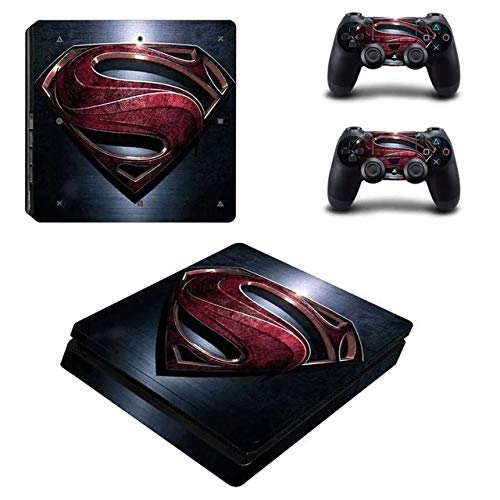 Amazon.com: PS4 Slim Console Skin Set Vinyl Decals Stickers for ...