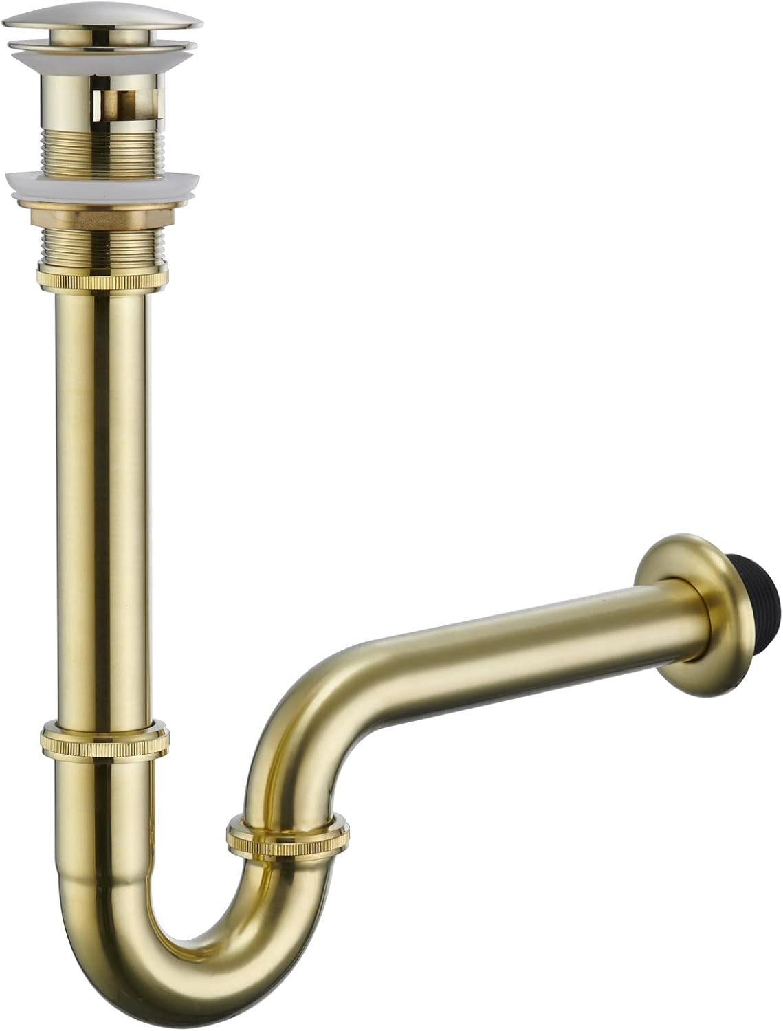 Amazon.com: Segistan Bathroom Basin Sink U Shape Stopper Complete Set ...