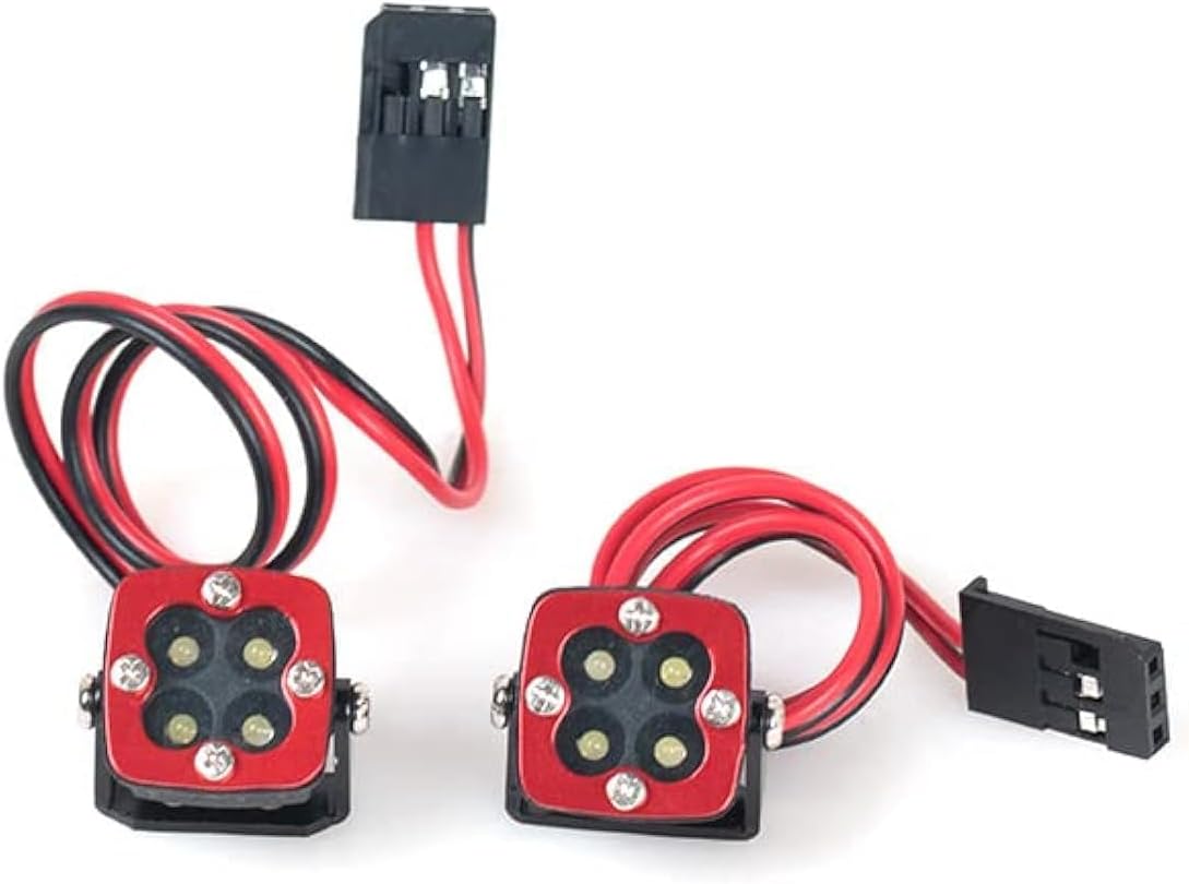 Amazon.com: KYX Racing Aluminum + Plastic Simulated LED Light 2pcs for ...