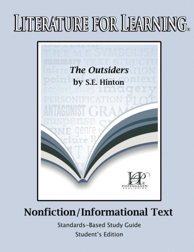 The Outsiders Nonfiction/Informational Text Study Guide Student's ...