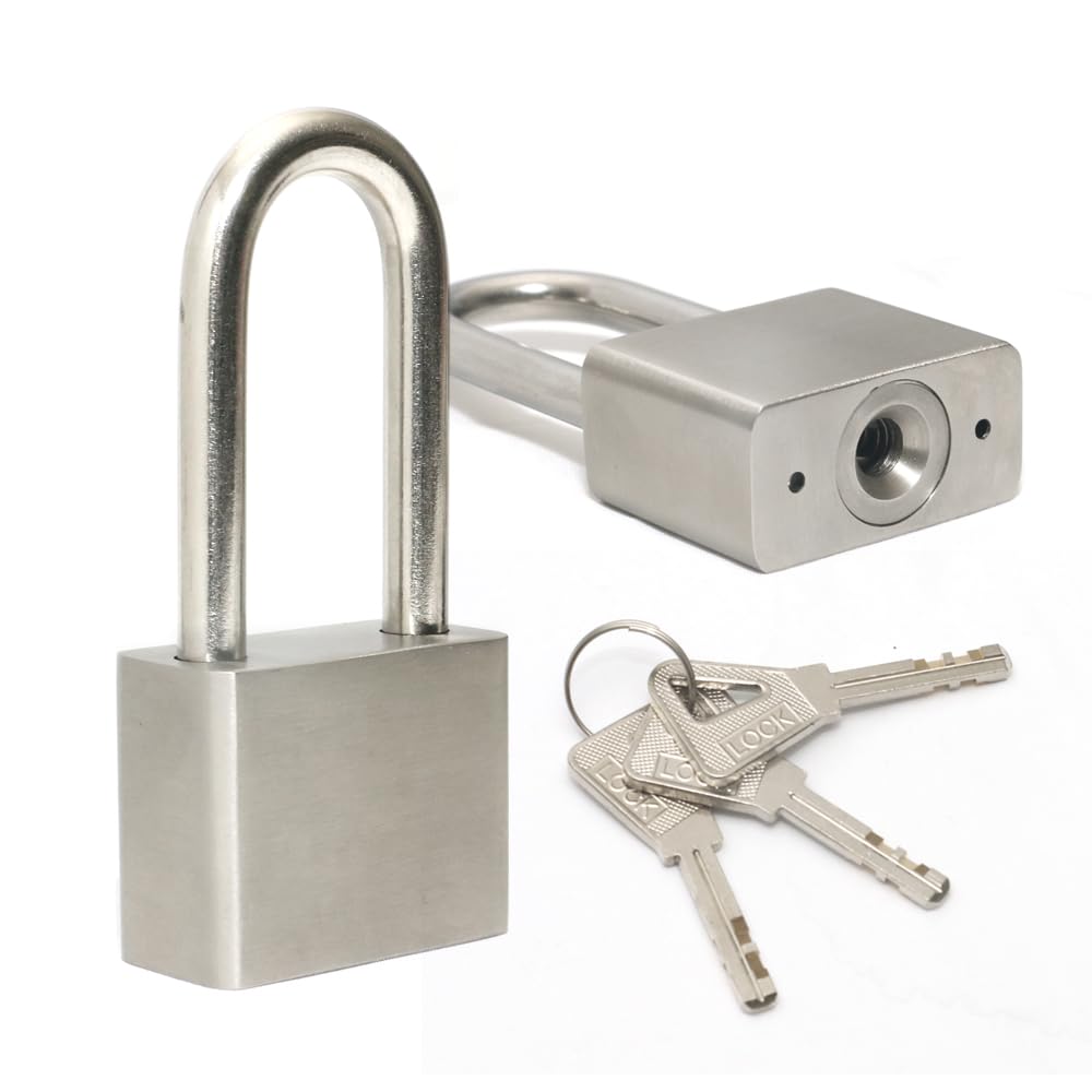 Lanube 304 Stainless Steel Keyed Alike Marine Padlocks for Outdoor use ...