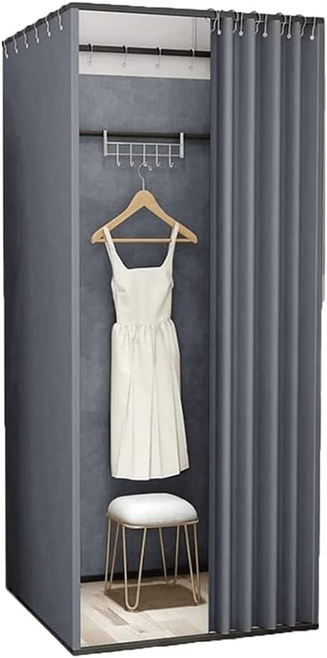 Amazon.com: Fashion Changing Rooms Clothing Store Fitting Room Floor-to ...