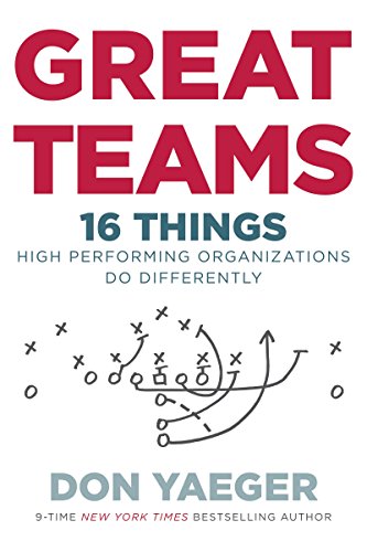 Great Teams: 16 Things High Performing Organizations Do Differently ...