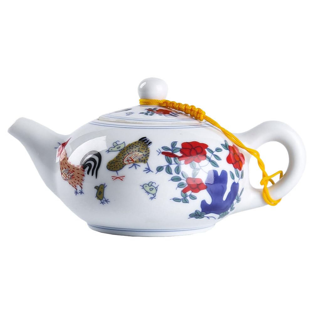 Amazon.com | Luxshiny Chinese Ceramic Teapot Porcelain Kung Fu Tea ...