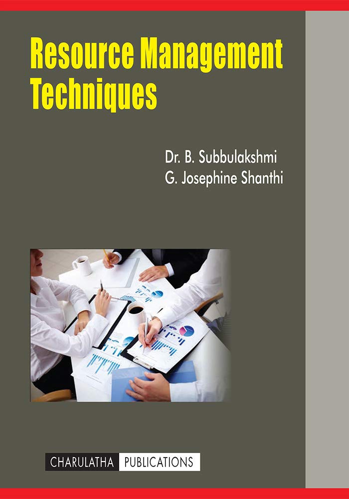 Resource Management Techniques: Amazon.co.uk: 9789389051193: Books