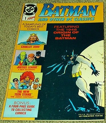 Batman And Other DC Classics No. 1 (Featuring the 1948 Origin of the ...