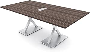 Amazon.com: SKUTCHI DESIGNS INC. 7x4 Rectangular Conference Table with ...