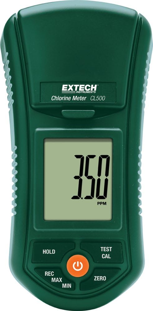 Amazon.com: Extech CL500 Free and Total Chlorine Meter : Industrial ...
