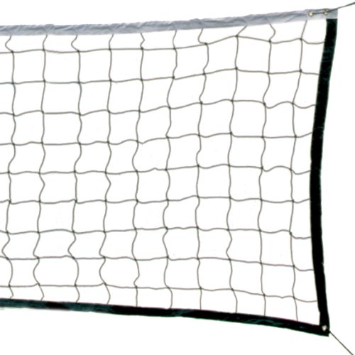 Buy Adams Volleyball Net with 4-mm Steel Cable, 2-mm (30 Ply) Net ...