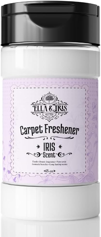 Amazon.com: Ella & Iris Home Iris Scent Carpet Freshener – Floral Scent Natural Odor Eliminator ...