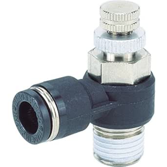 Amazon | 日本ピスコ スロットルバルブ エルボ (1個) JNC6-M5 | 圧力調整器 | 産業・研究開発用品 通販