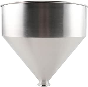 Amazon.com: 10-50L Filling Machine Hopper 304 Stainless Steel Hopper ...
