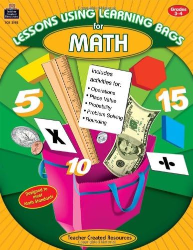 Amazon.com: Lessons Using Learning Bags for Math, Grades 3-4 : Teacher ...