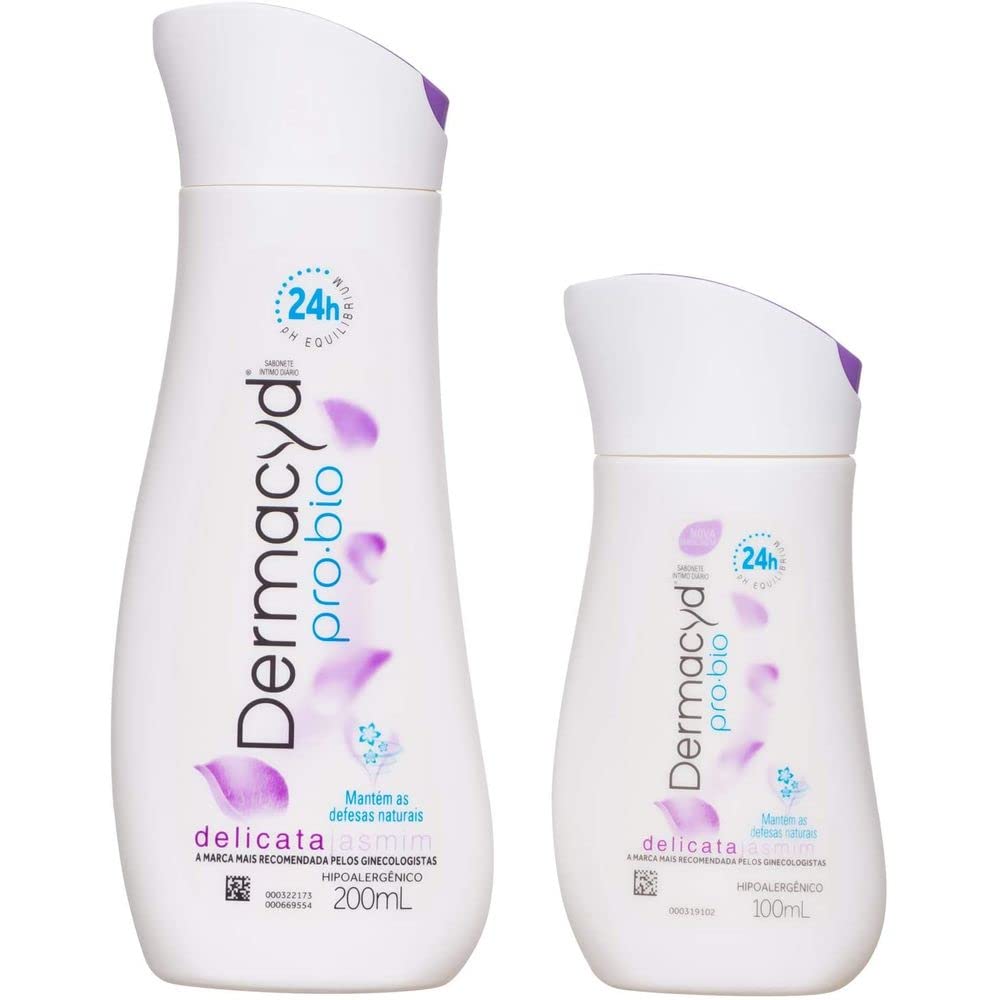 Dermacyd Delicata 24H 200 ml +100 ml Kit, Dermacyd, 300ML | Amazon.com.br