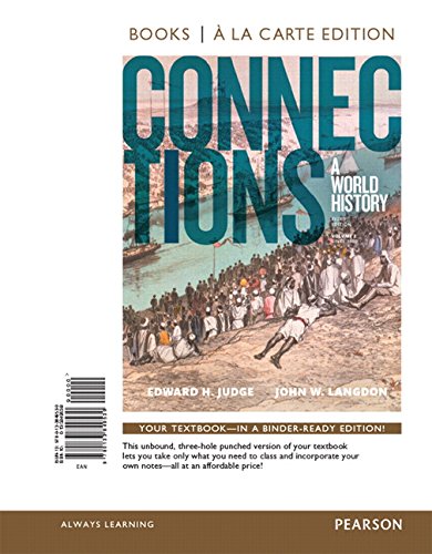 Amazon.com: Connections: A World History, Volume 2, Books a la Carte ...