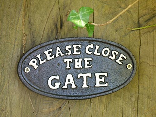 Wrought Iron Gate Signs