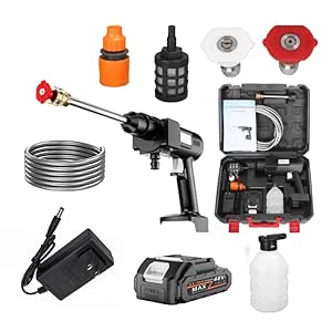 Rips Technology ™ [RIPS Riya] DC-48V Battery Cordless Car Washer ...