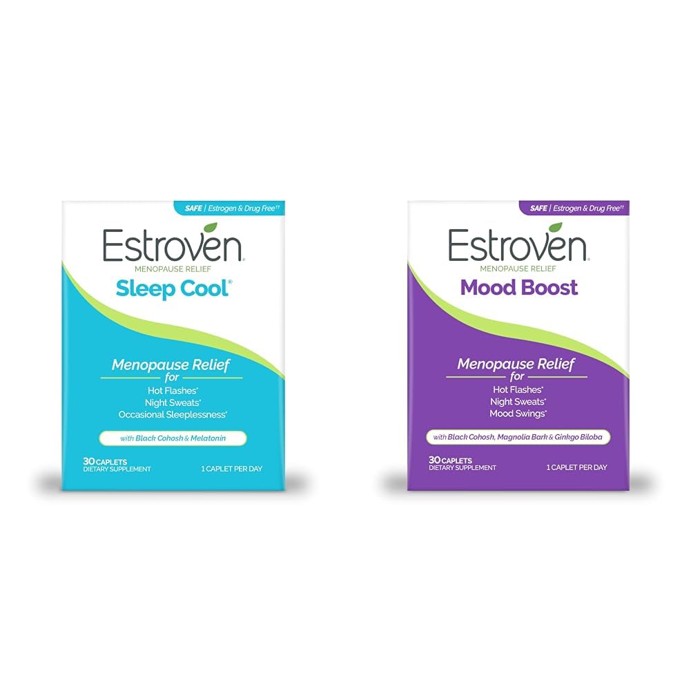 Amazon.com: Estroven Sleep Cool for Menopause Relief, 30 Ct, Sleep ...