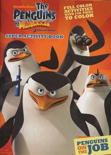 Penguins of Madagascar: Penguins on the Job Super Activity Book to ...
