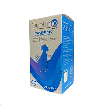 QUETIN 10-60 COMPRIMIDOS : Amazon.com.br: Pet Shop