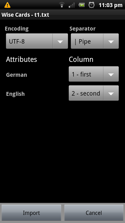 Wise Cards - Flashcards:Amazon.de:Appstore for Android