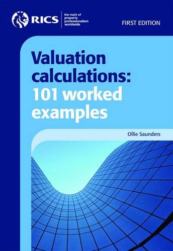 Valuation Calculations - 101 Worked Examples: Amazon.co.uk: Saunders ...