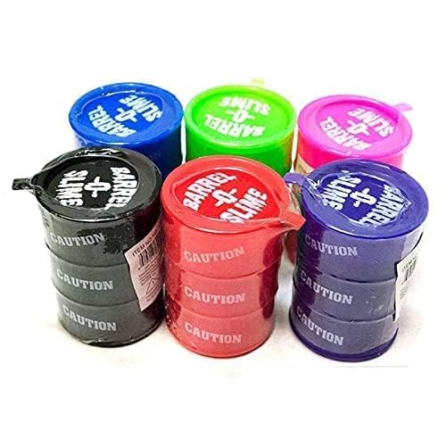 Buy V.I.C Pack Of 6 Barrel O Slime Toy, Small - Pack Of 6 Online at Low ...