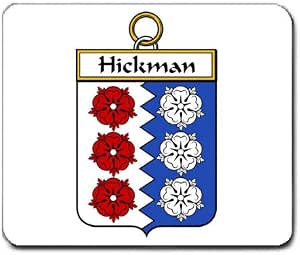 Amazon.com: Hickman Family Crest Coat of Arms Mouse Pad : Office Products