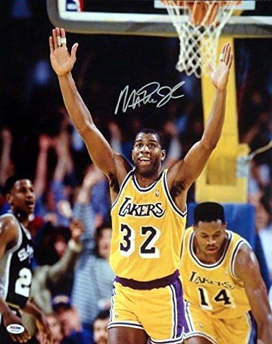 Magic Johnson Autographed Photo - 16x20 - PSA/DNA Certified ...