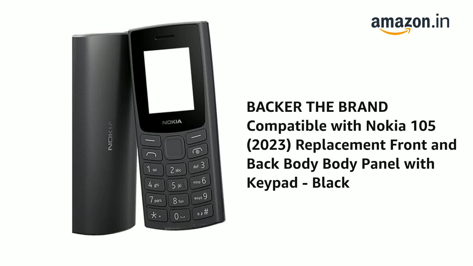 Nokia 105 Back Panel