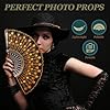 Amazon.com: Geetery 100 Pcs Chinese Folding Hand Fan Bulk for Line ...