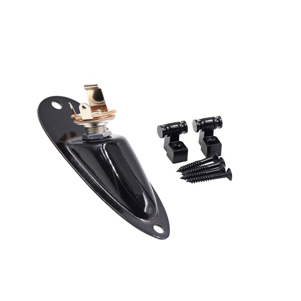 Snapklik.com : DISENS Electric Guitar Loaded Jack Socket Plate,Guaitar ...