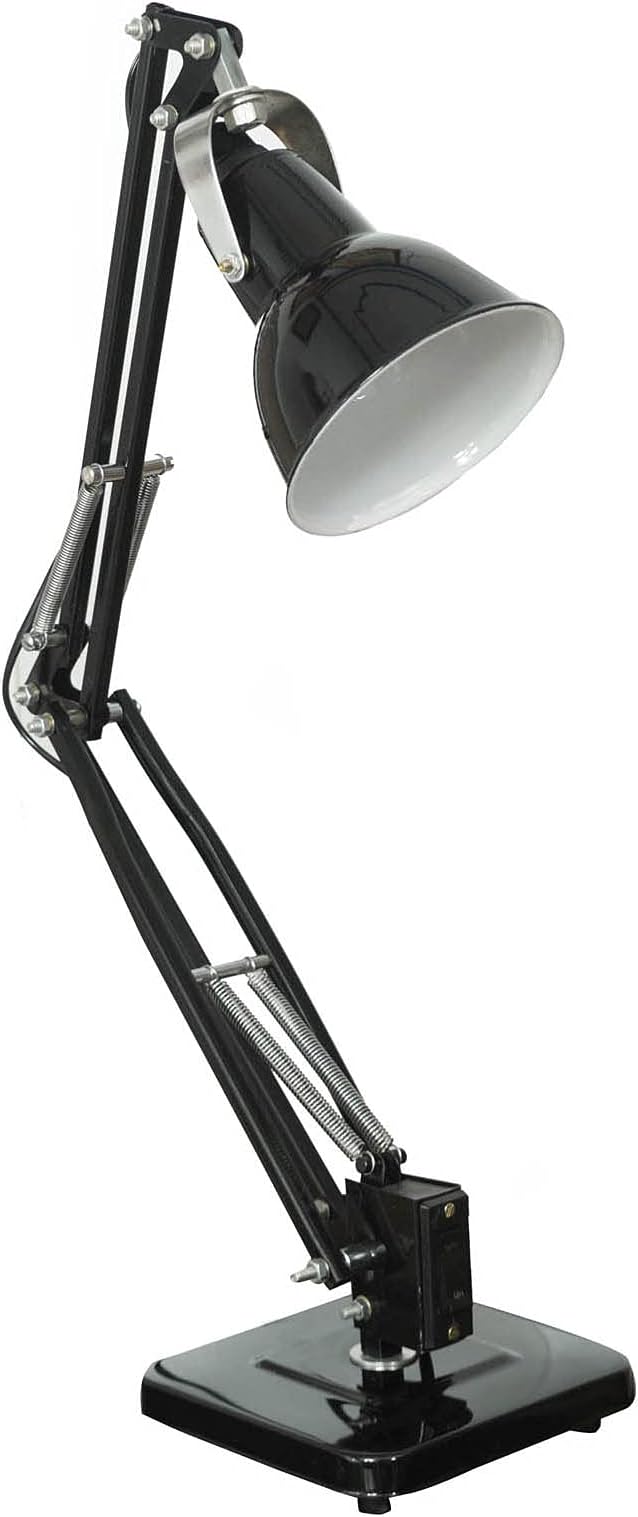 Buy Sunsenses Metal Black 23" Doctor Table Lamp For Reading/Study ...