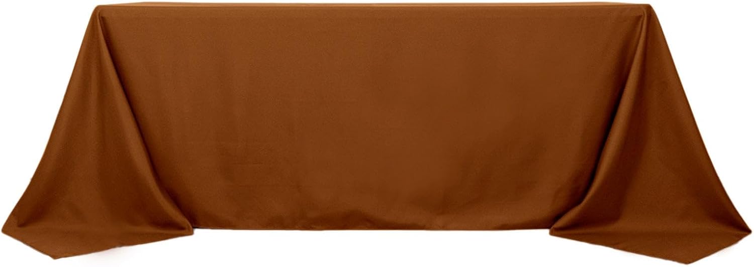 Efavormart – Mantel rectangular de poliéster, 90 x 132 pulgadas, color ...